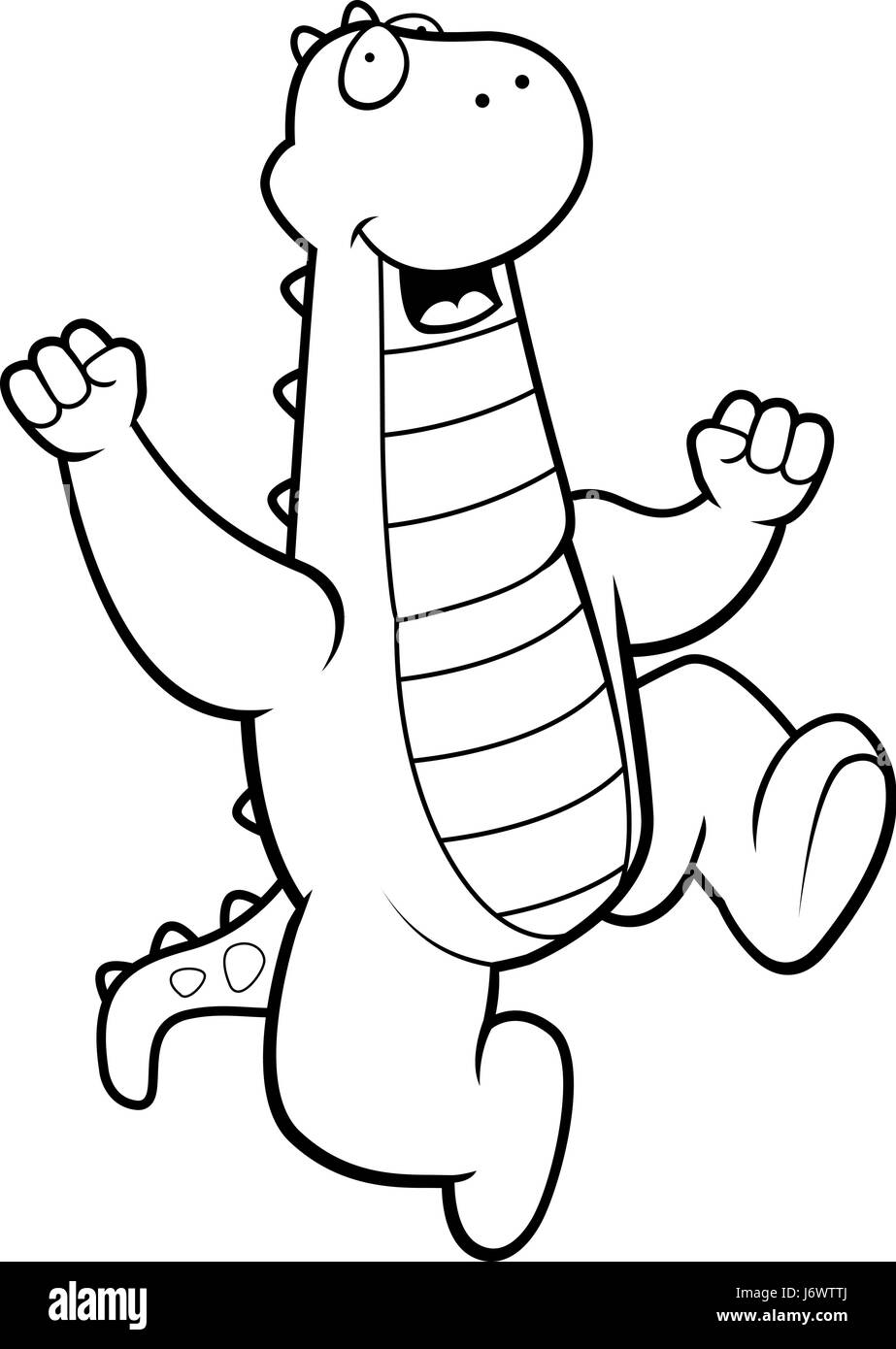 Dragon jumping Stock Vector Images - Alamy