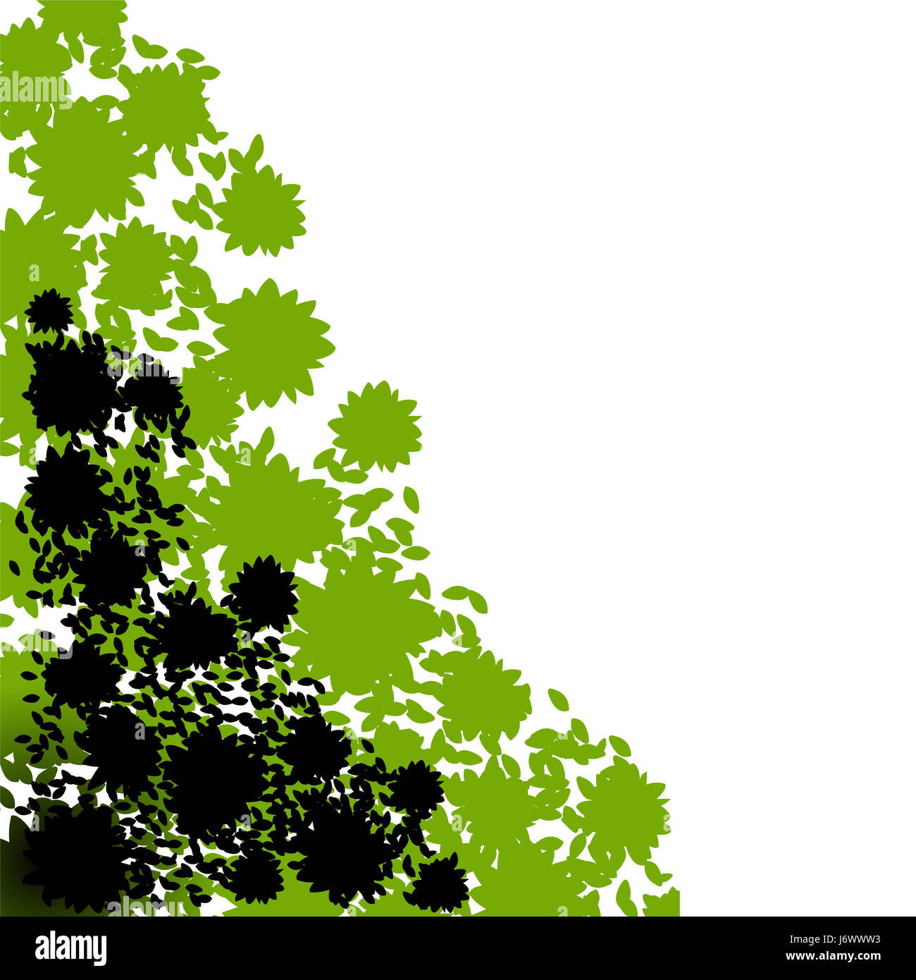 leaf flower plant decoration silhouette backdrop background leaves ...