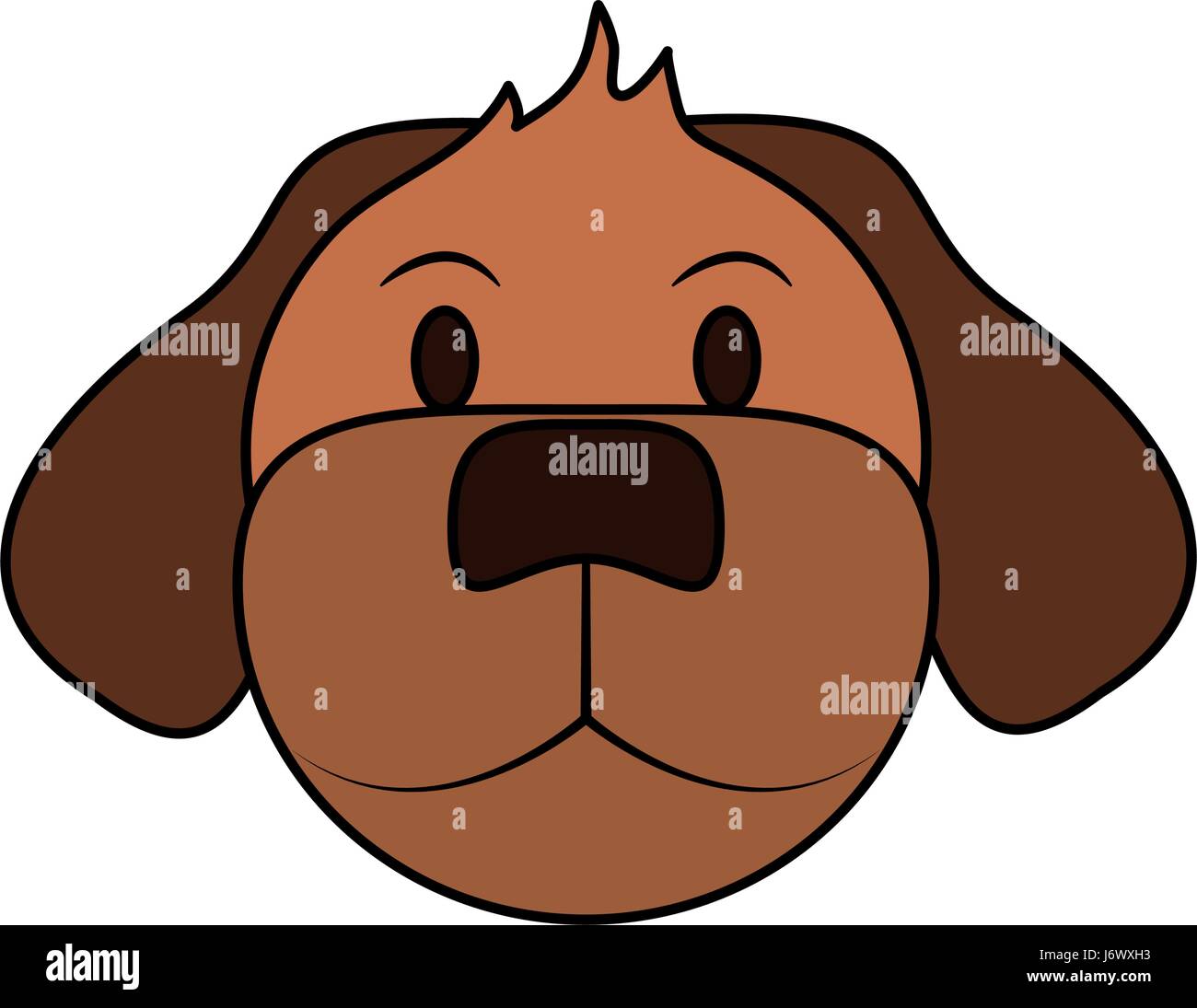 Lovely dog image Stock Vector Images - Alamy