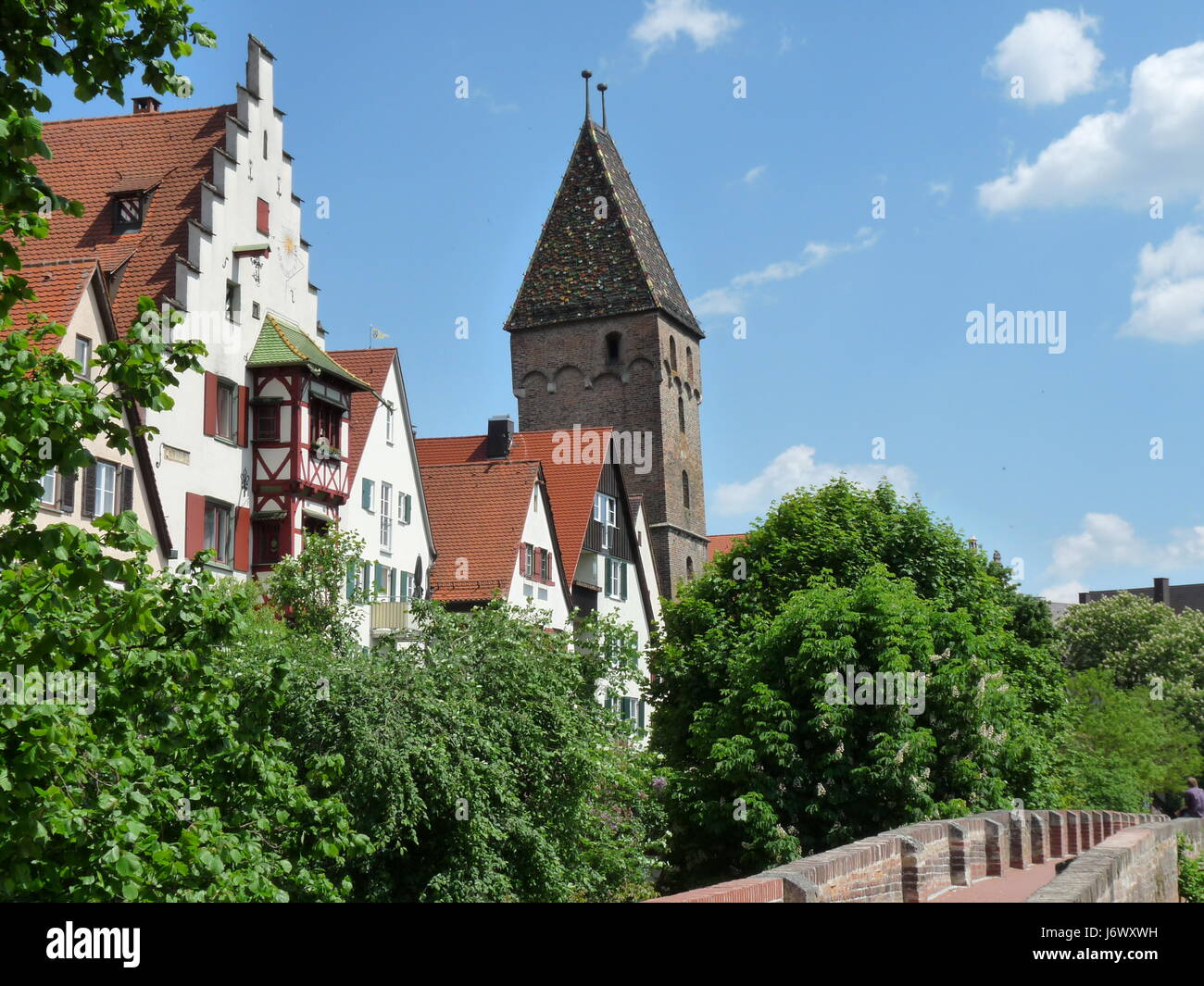 ulm city walls Stock Photo - Alamy