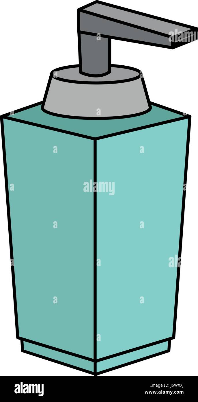 color image cartoon packaging modern container for cream Stock Vector ...