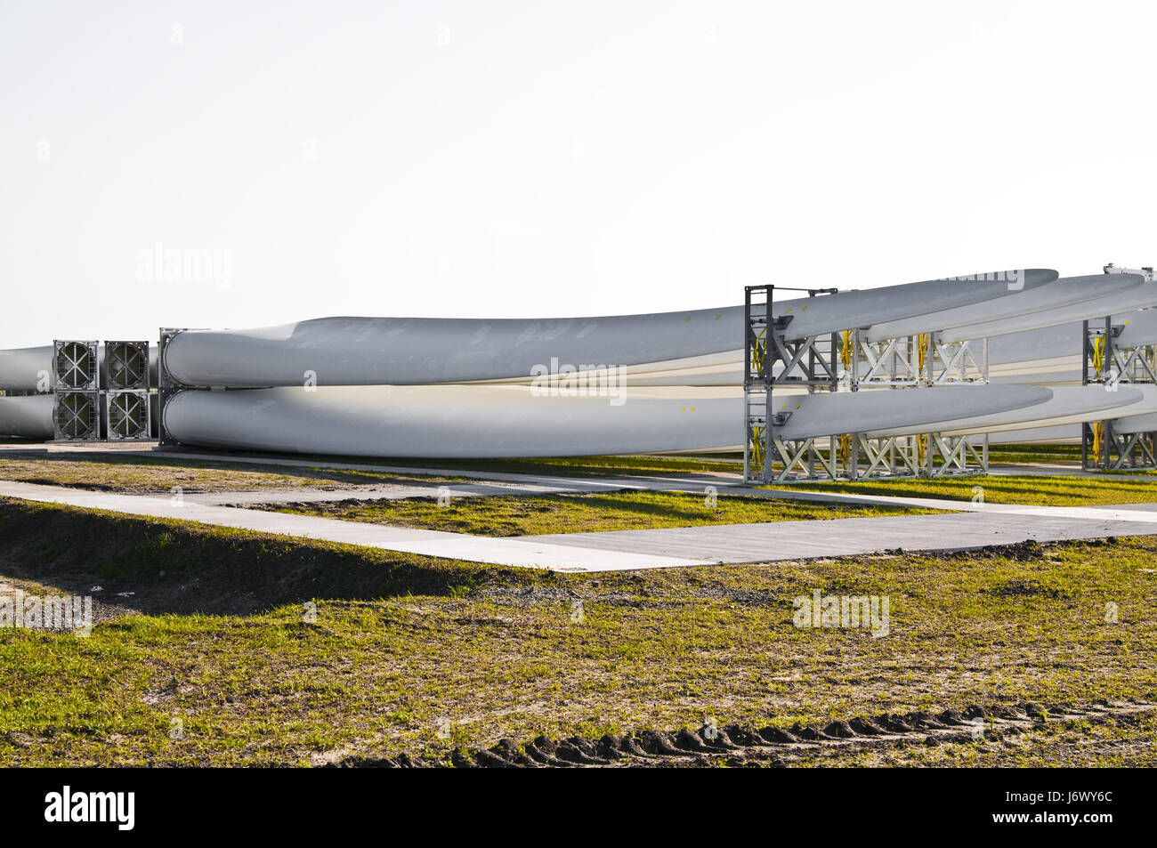 wings of wind turbine Stock Photo - Alamy