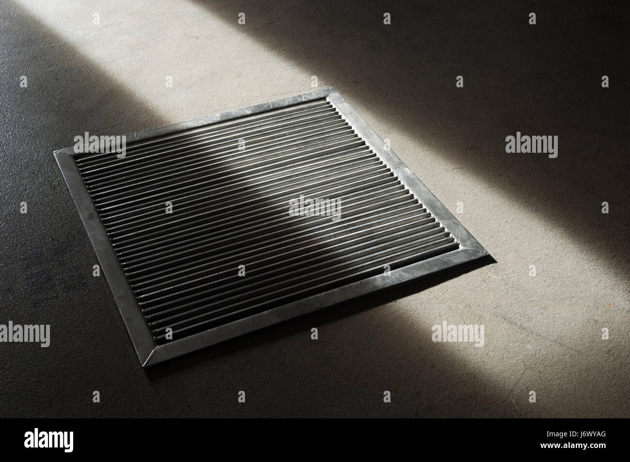 industrial steel abstract vent grate shaddow shadow grating grid grille ...