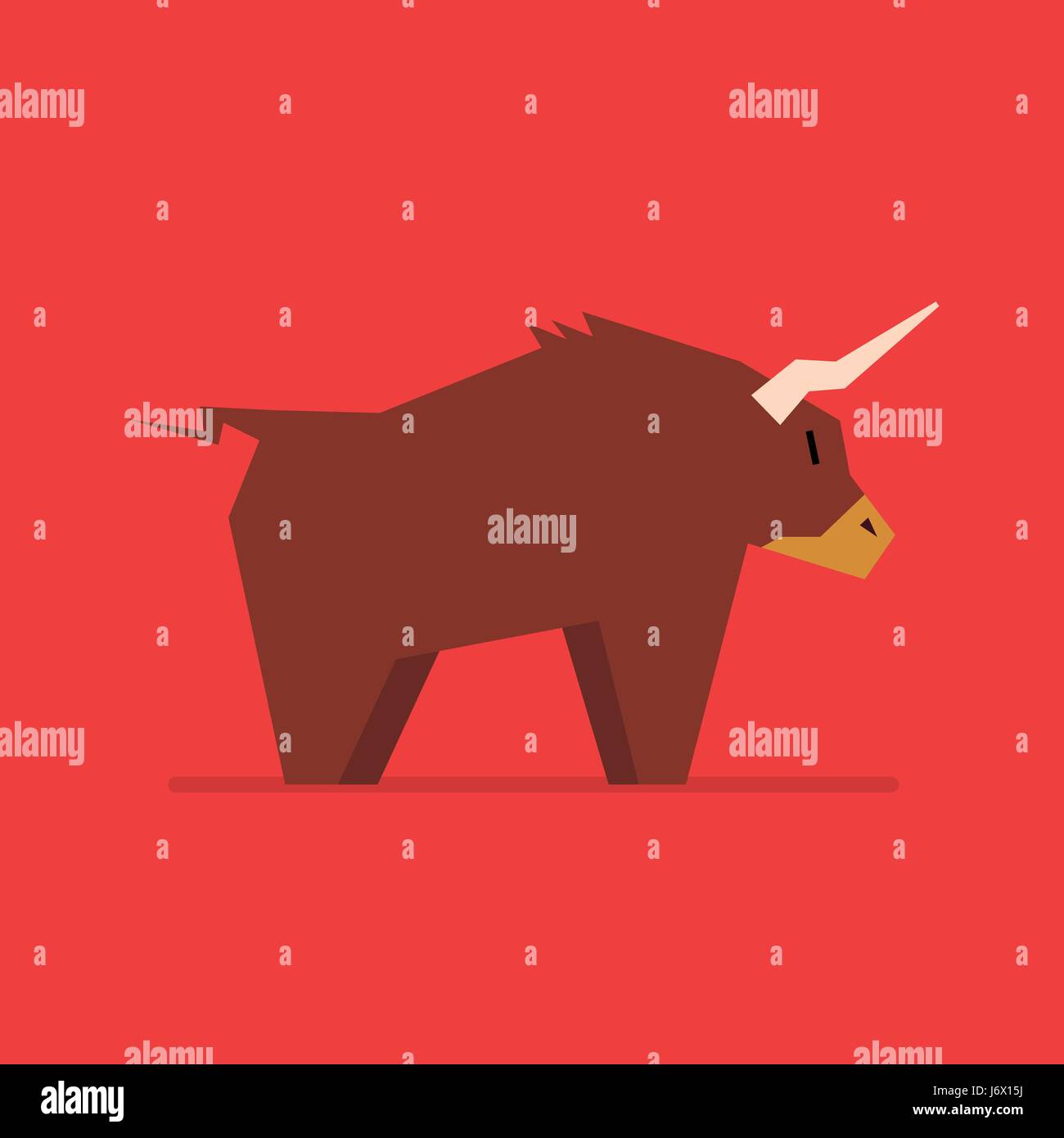 Taurus bull in zodiac Stock Vector Images - Alamy