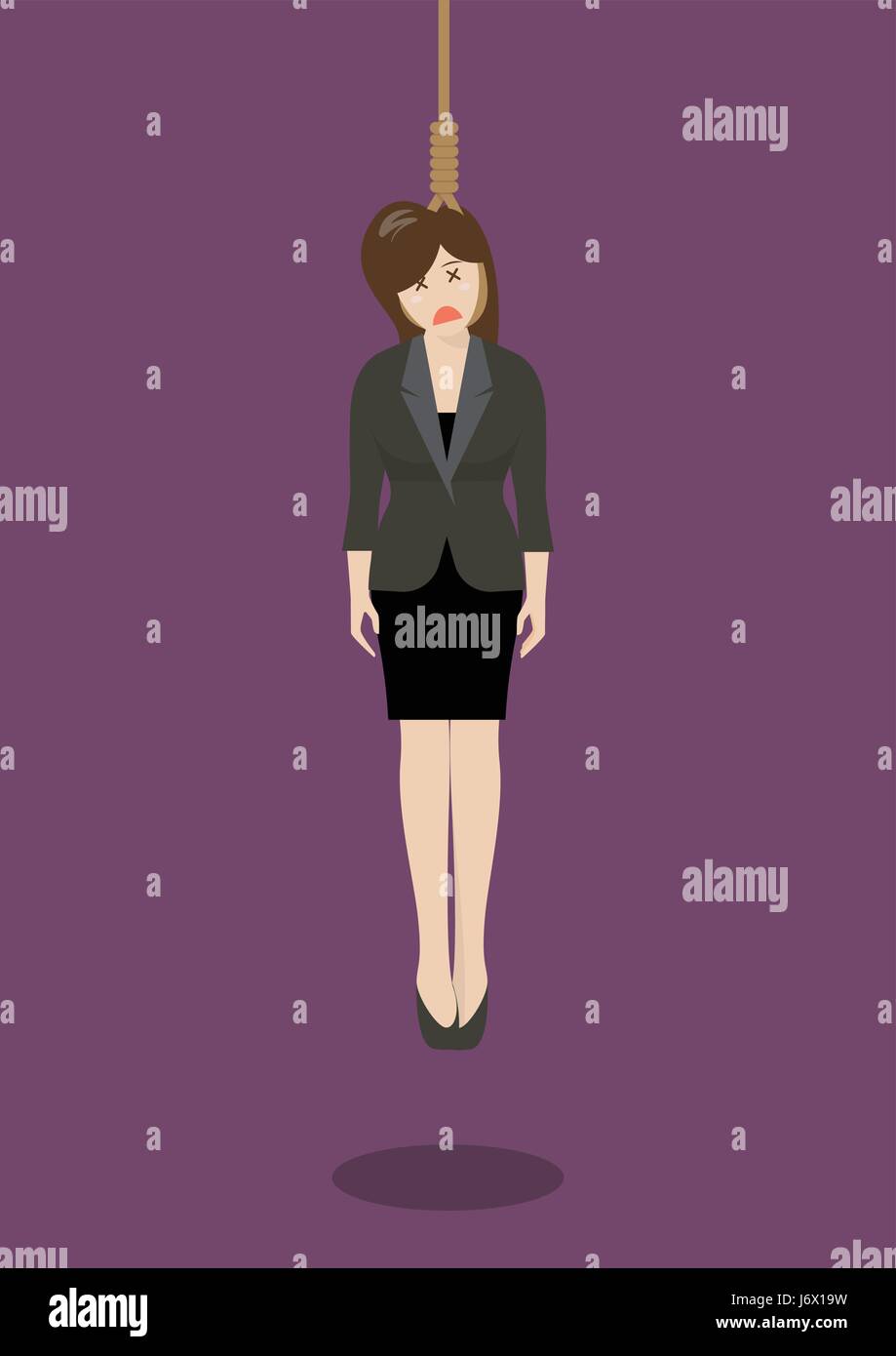 Hanged Woman Drawing