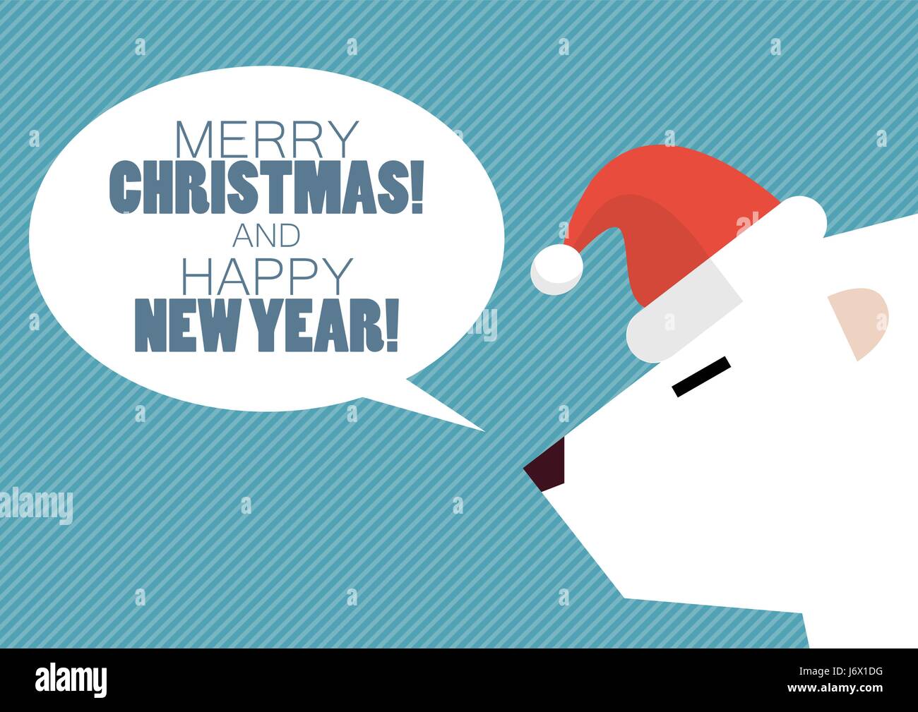 Santa Bear Stock Vector Images Alamy