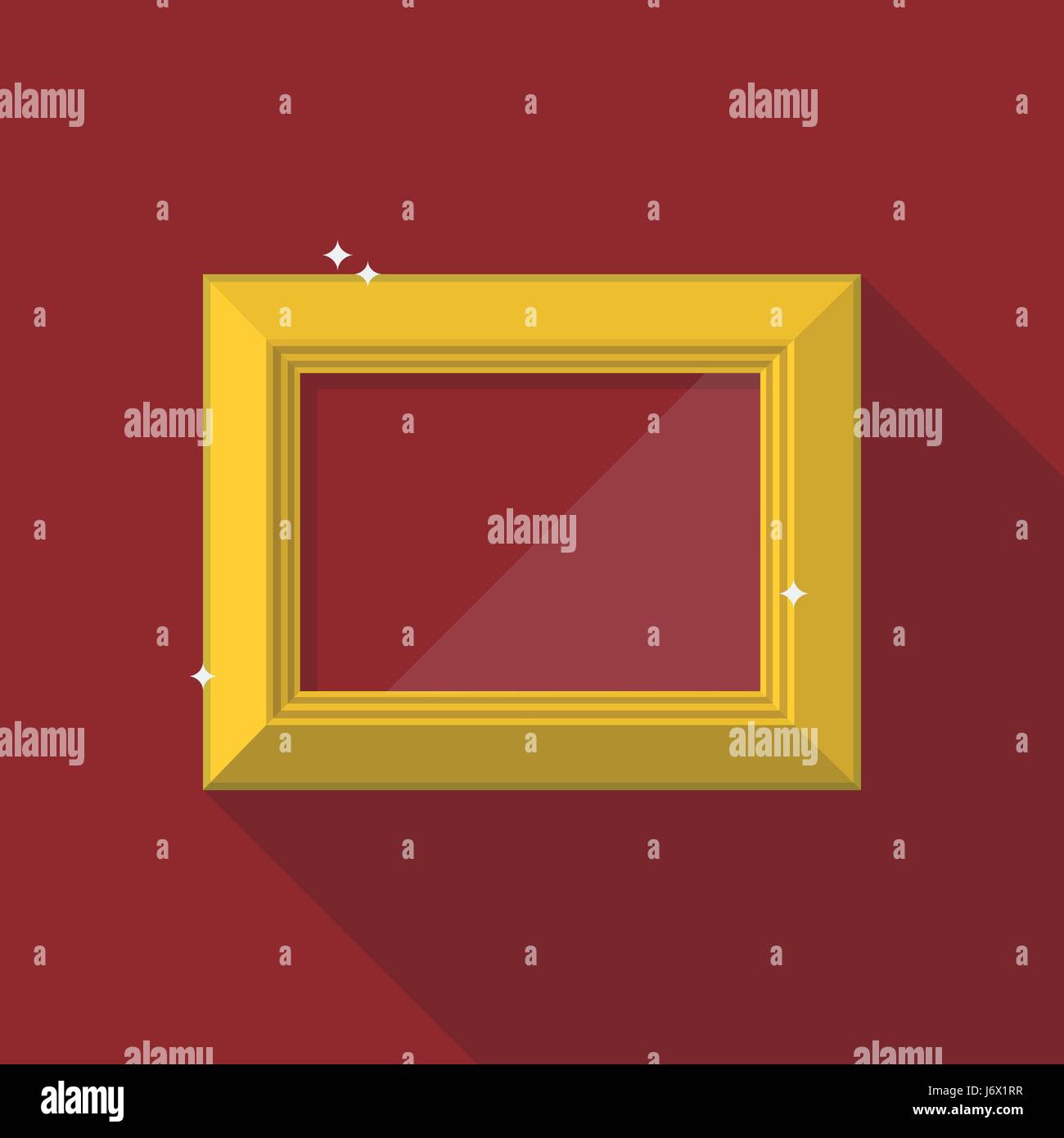 Golden ornament frame in Stock Vector Images - Alamy