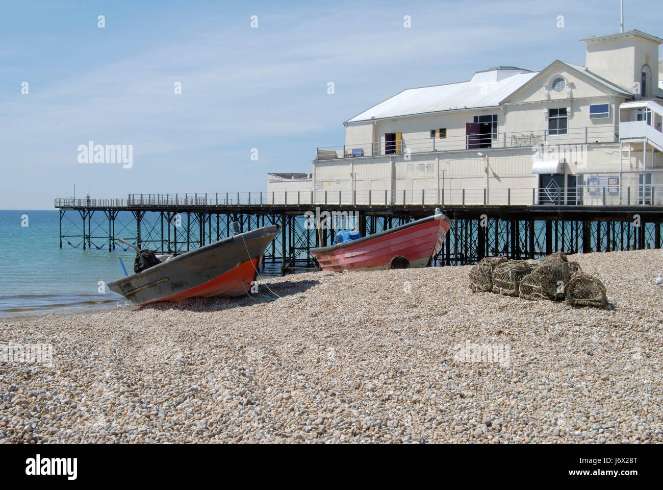 beach seaside the beach seashore england pier shingle salt water sea ...