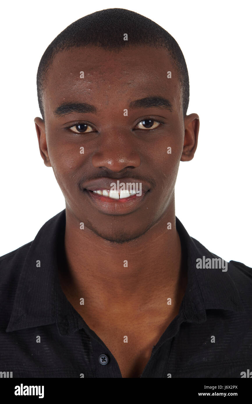 male masculine black swarthy jetblack deep black African business man ...