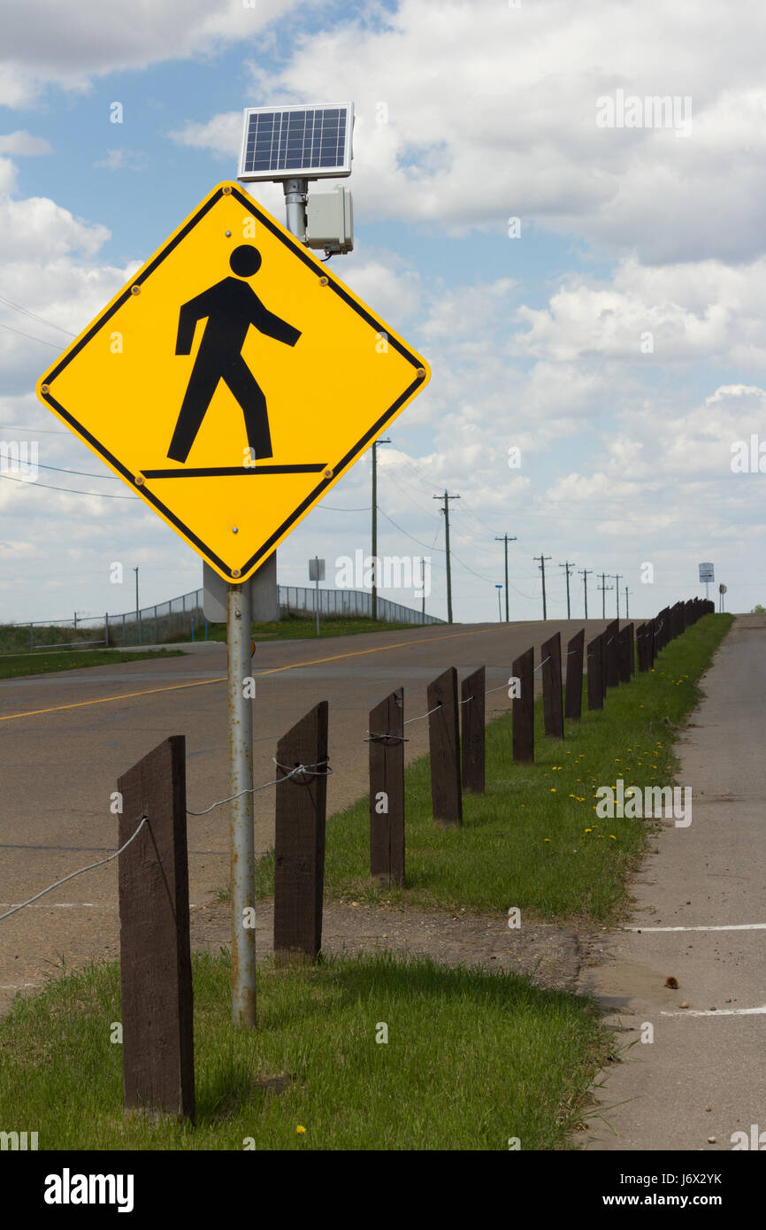 Crosswalk Sign Pole High Resolution Stock Photography and Images - Alamy