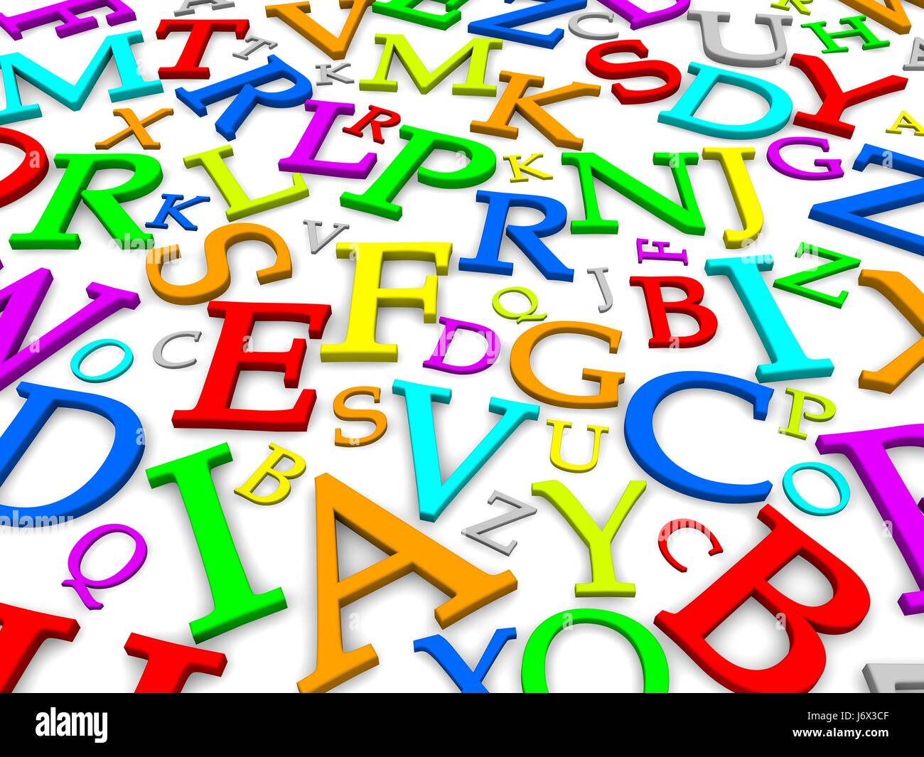 type model build letters letter character text color colorful char ...