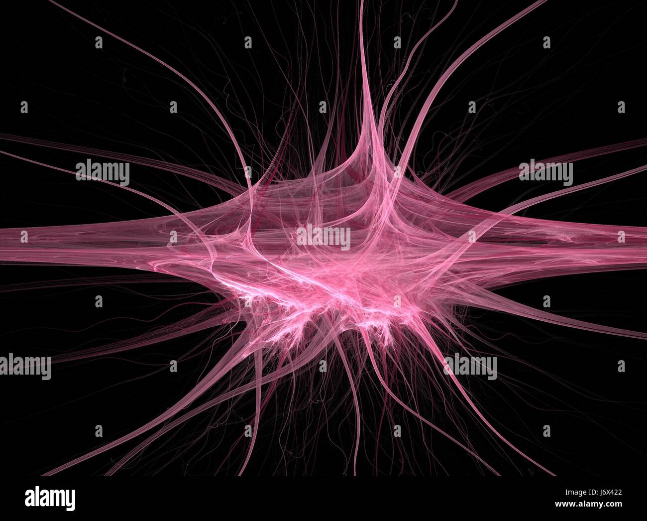 chaos cell abstract fractal anatomy brain nerve neuron motion ...
