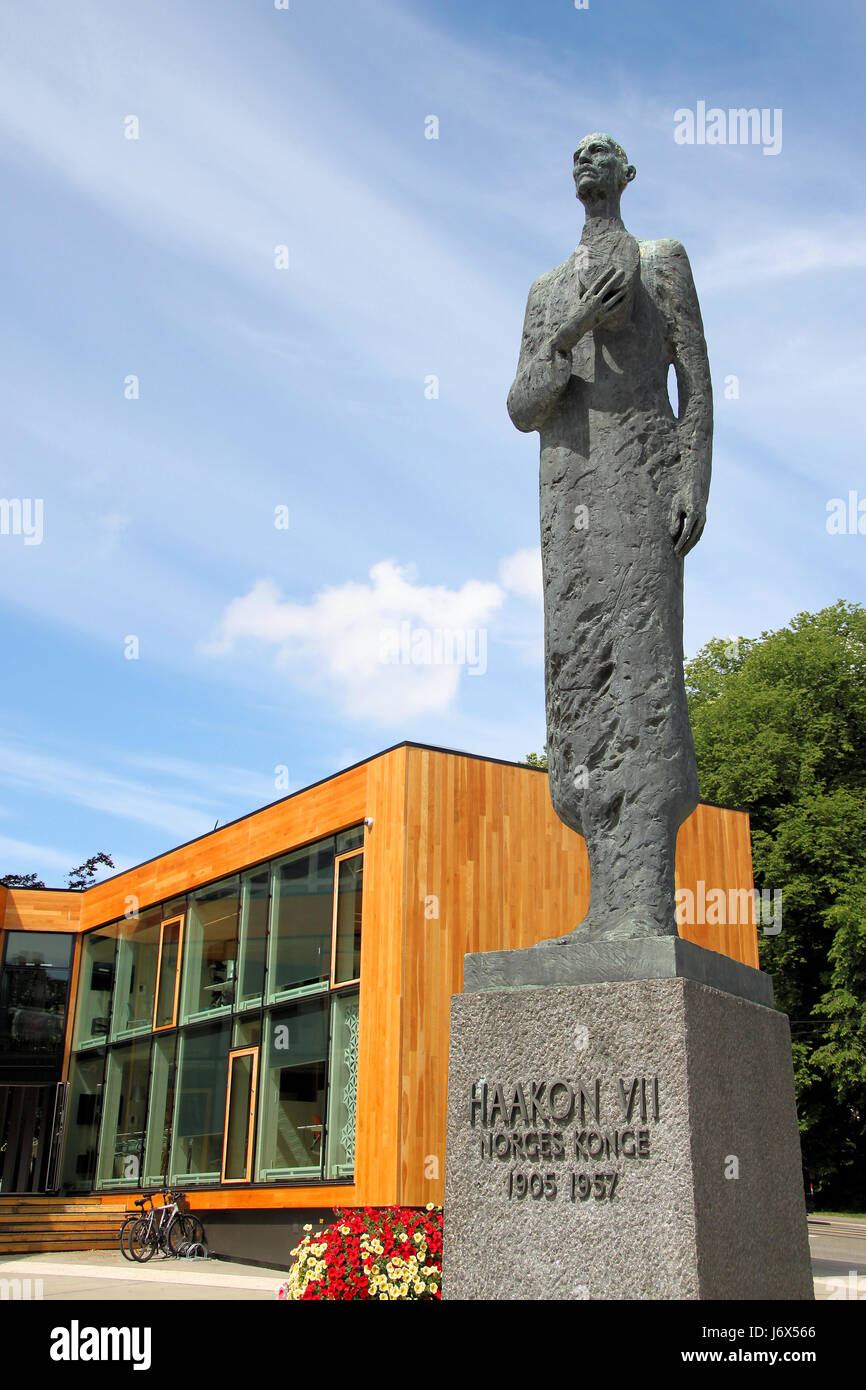 King haakon vii hi-res stock photography and images - Alamy
