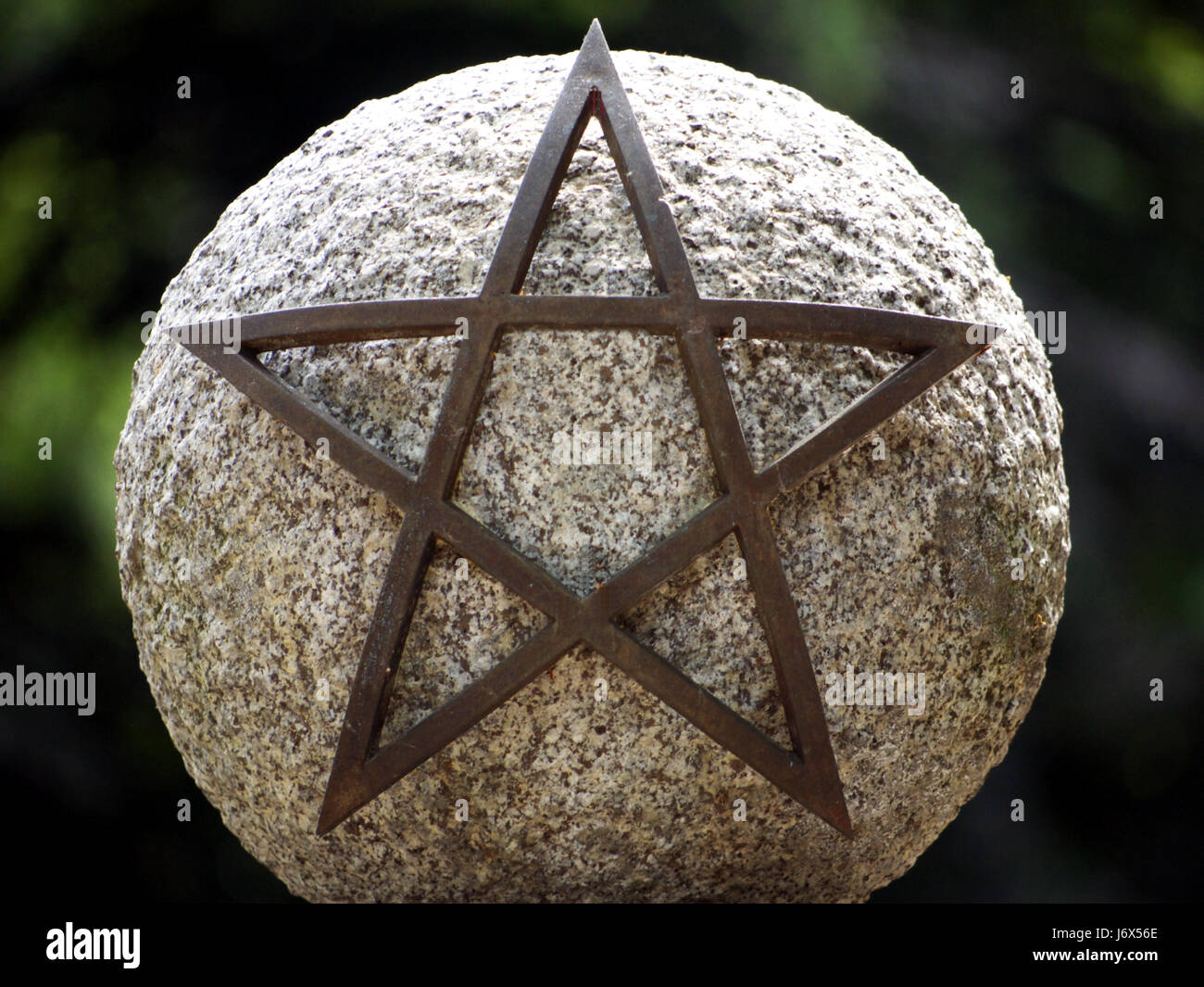 Pentacle stone hi-res stock photography and images - Alamy