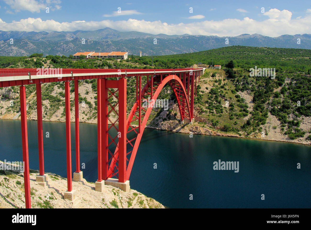 novigrad sea bridge - novigrad sea bridge 13 Stock Photo - Alamy