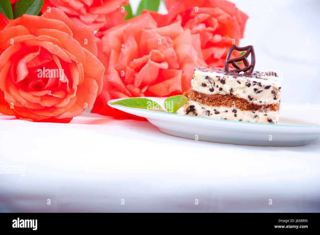 sweet flower rose plant cake pie nuts dessert snack restaurant food ...