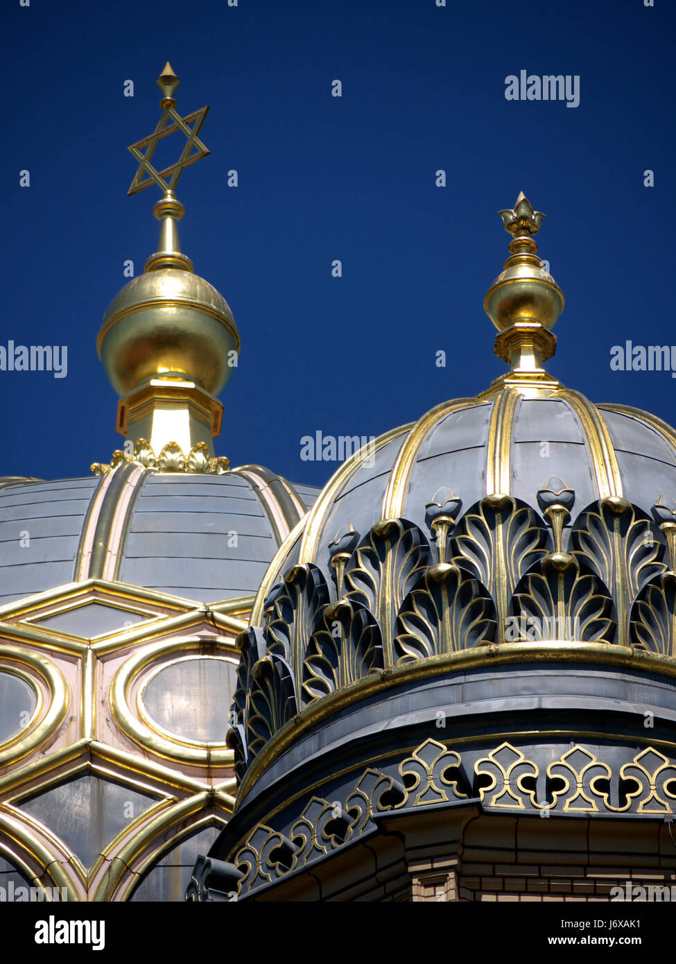 berlin synagogue domes Stock Photo - Alamy