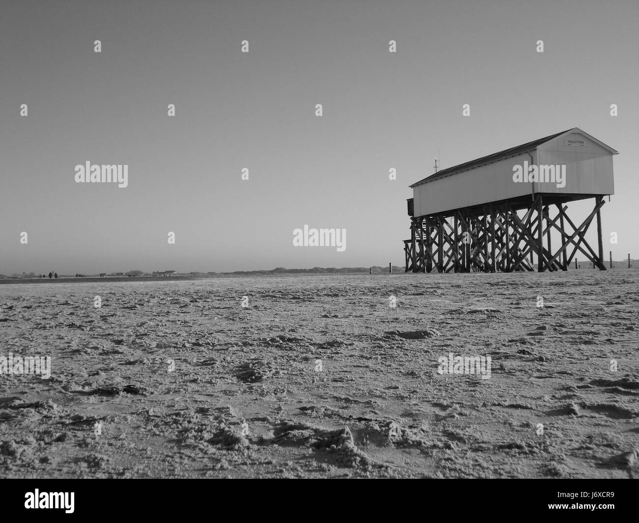 beach seaside the beach seashore pile dwelling beach seaside the beach ...