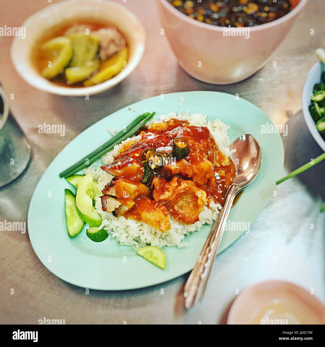 Chinese crispy roasted belly pork duck hi-res stock photography and ...