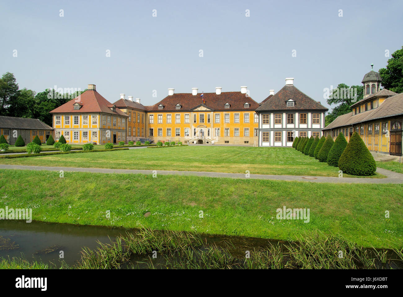 baroque saxony chateau castle tower park green baroque europe towers ...