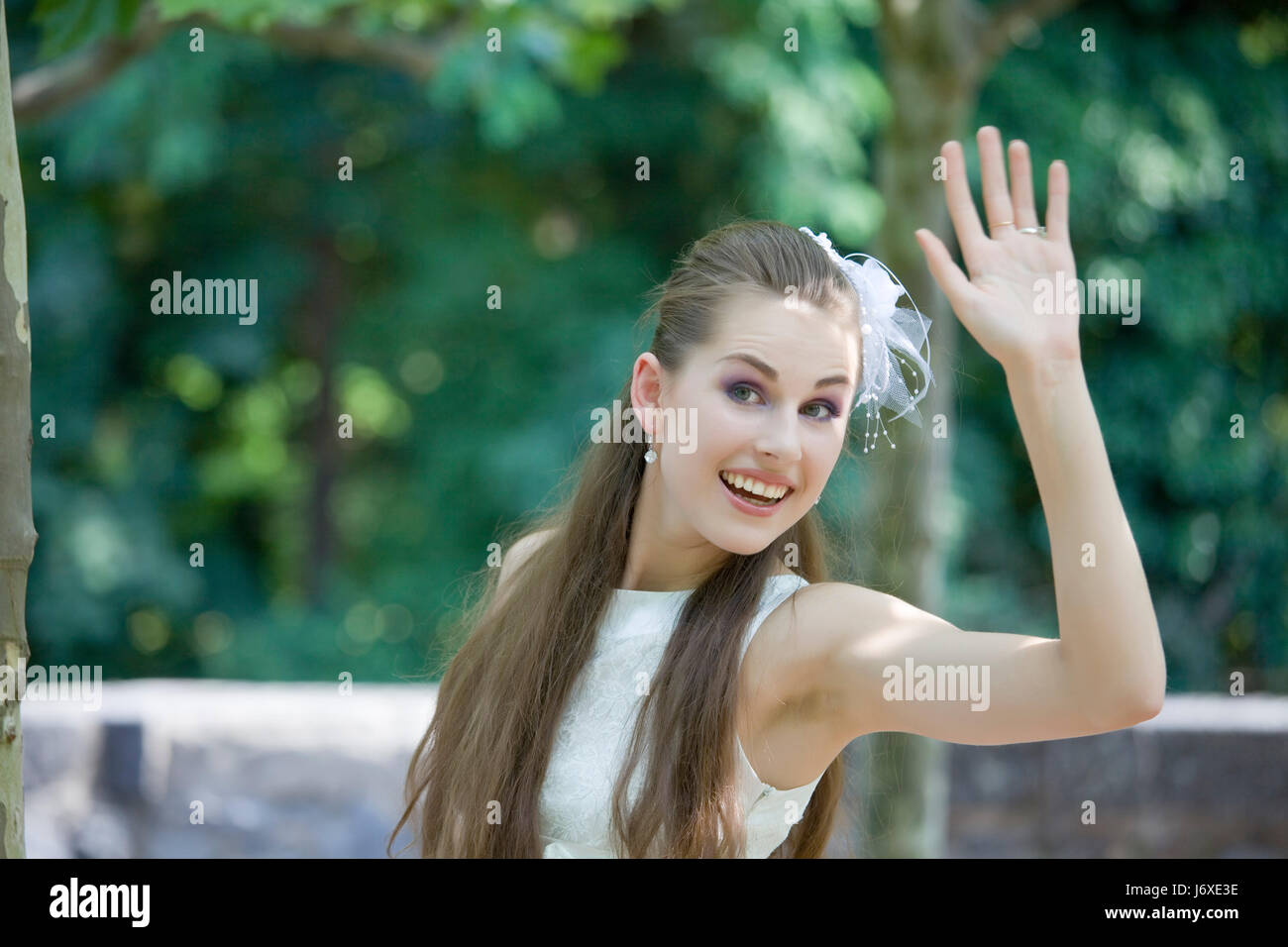 woman portrait look glancing see view looking peeking looking at ...