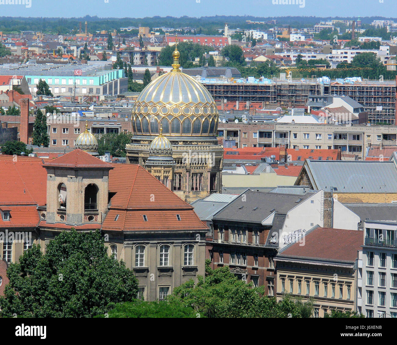 berlin germany german federal republic jewish synagogue religion dome ...