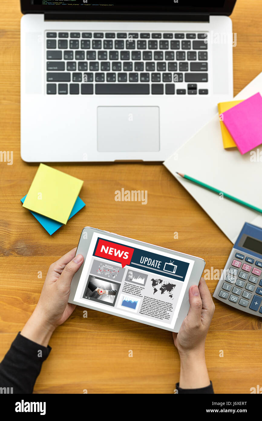 NEW Update Headline Media Live Broadcast Media Talking Communication ...