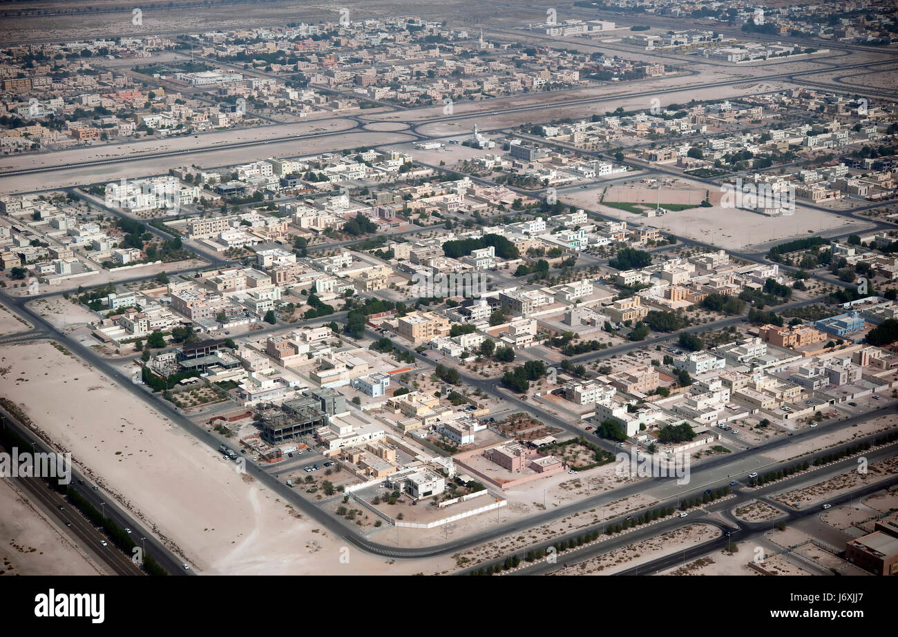 Living compound, Abu Dhabi, United Arab Emirates, Middle East Stock ...