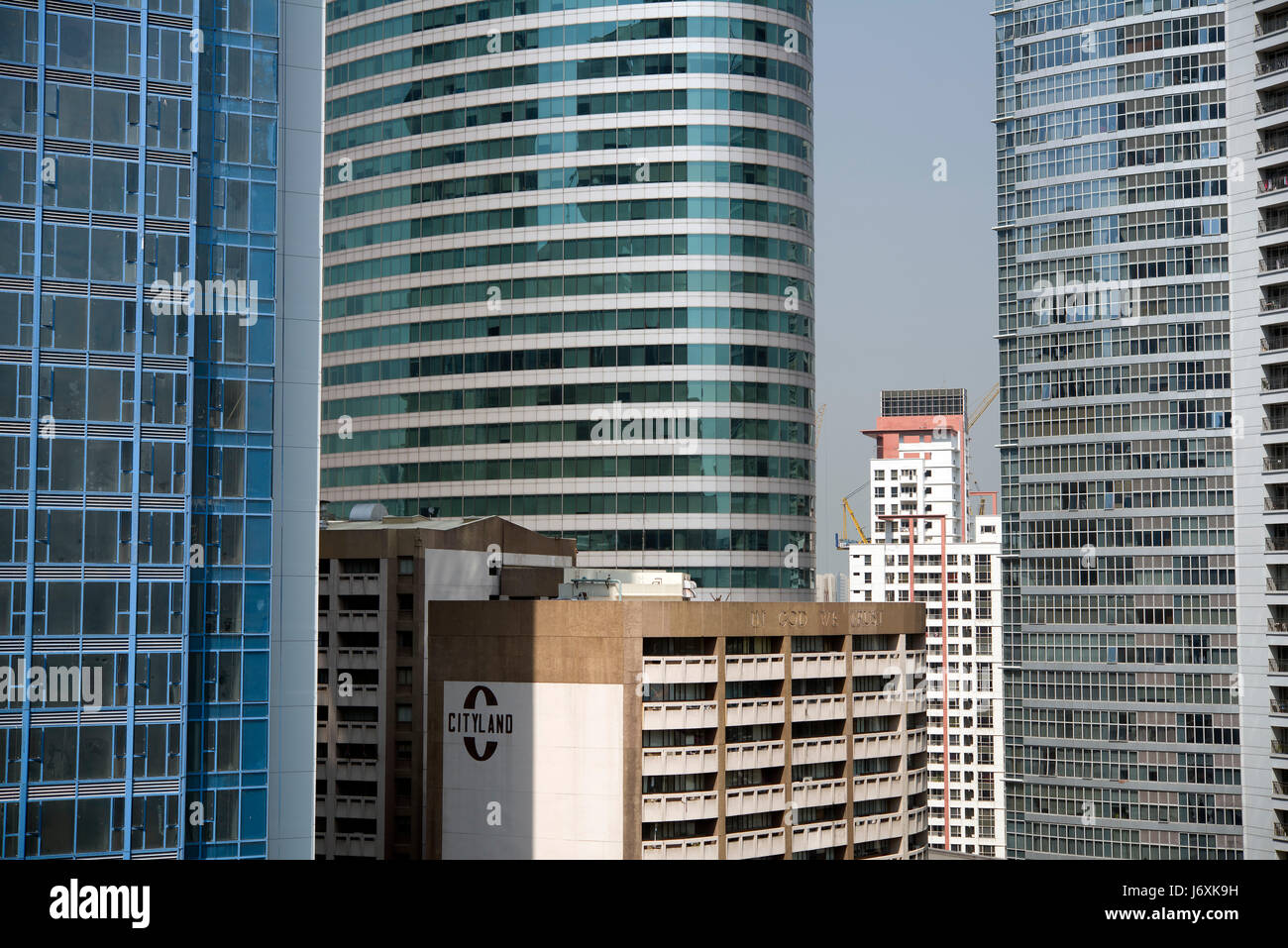 Offices, condominiums, Salcedo Village, Makati, Manila, Philippines ...