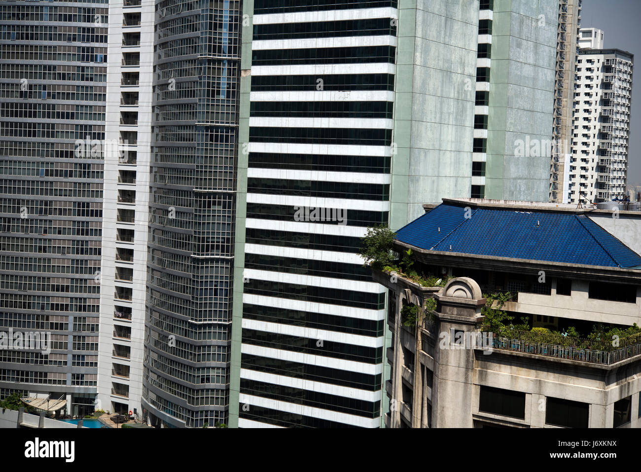 Offices, condominiums, Salcedo Village, Makati, Manila, Philippines ...