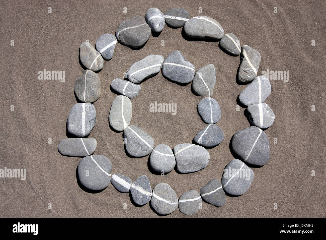 endless circle meditation harmony aeon pebble stones relaxation endless ...