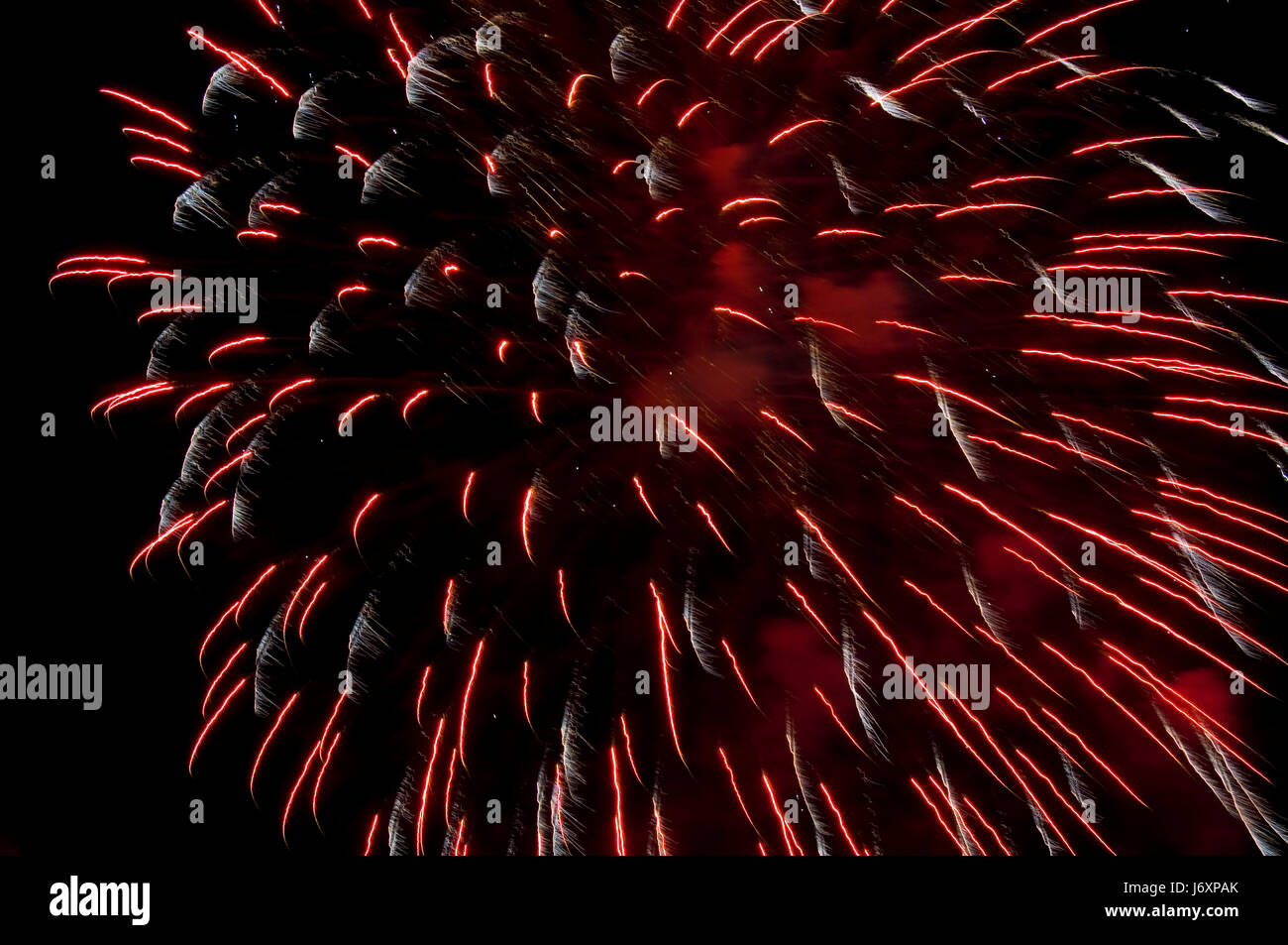 night nighttime party celebration pyrotechnics reflections explosion ...