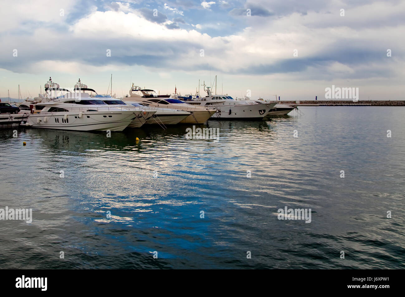 marina in marbella Stock Photo - Alamy