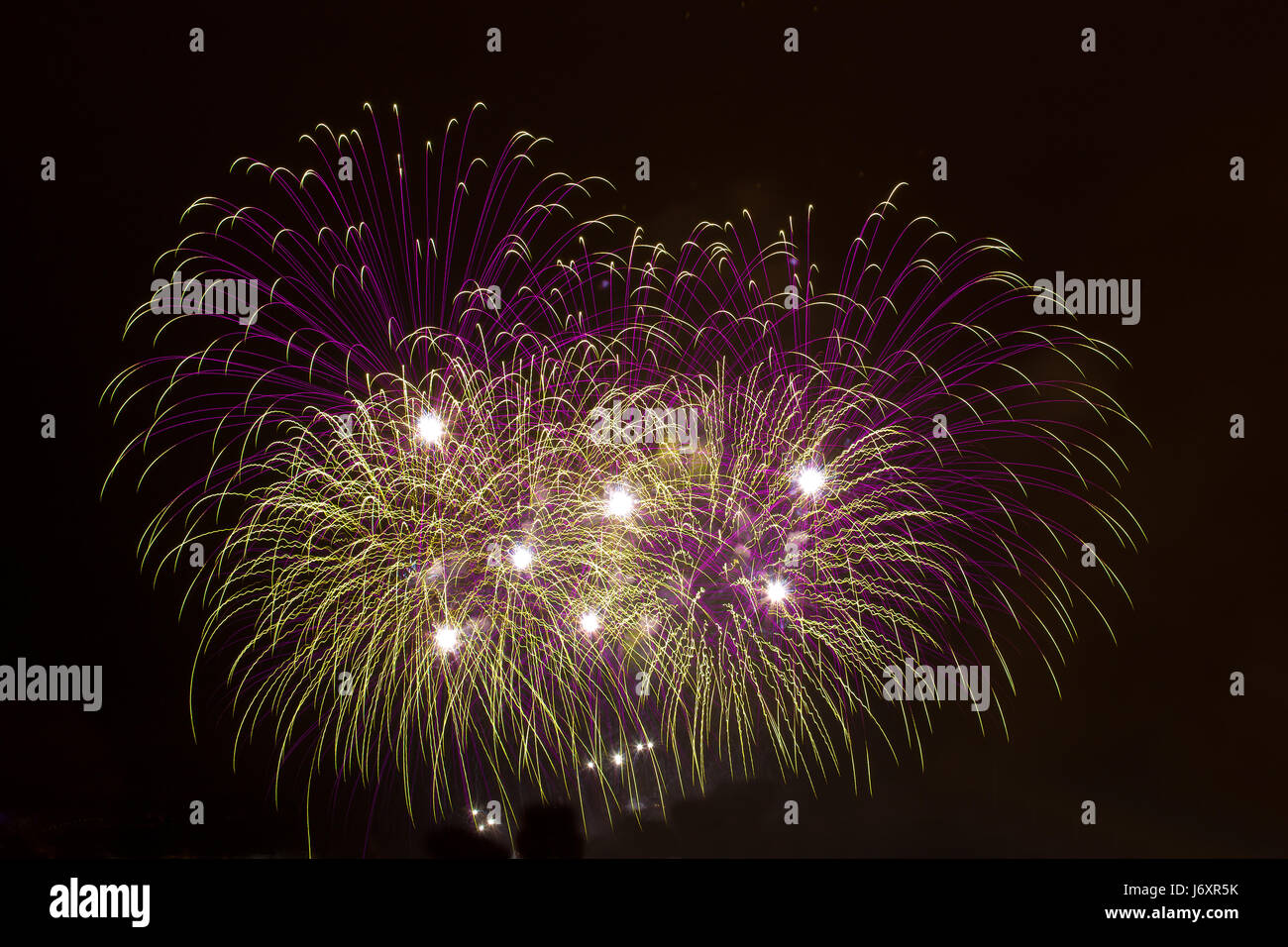 country basque firework fireworks night nighttime sunset new europe ...