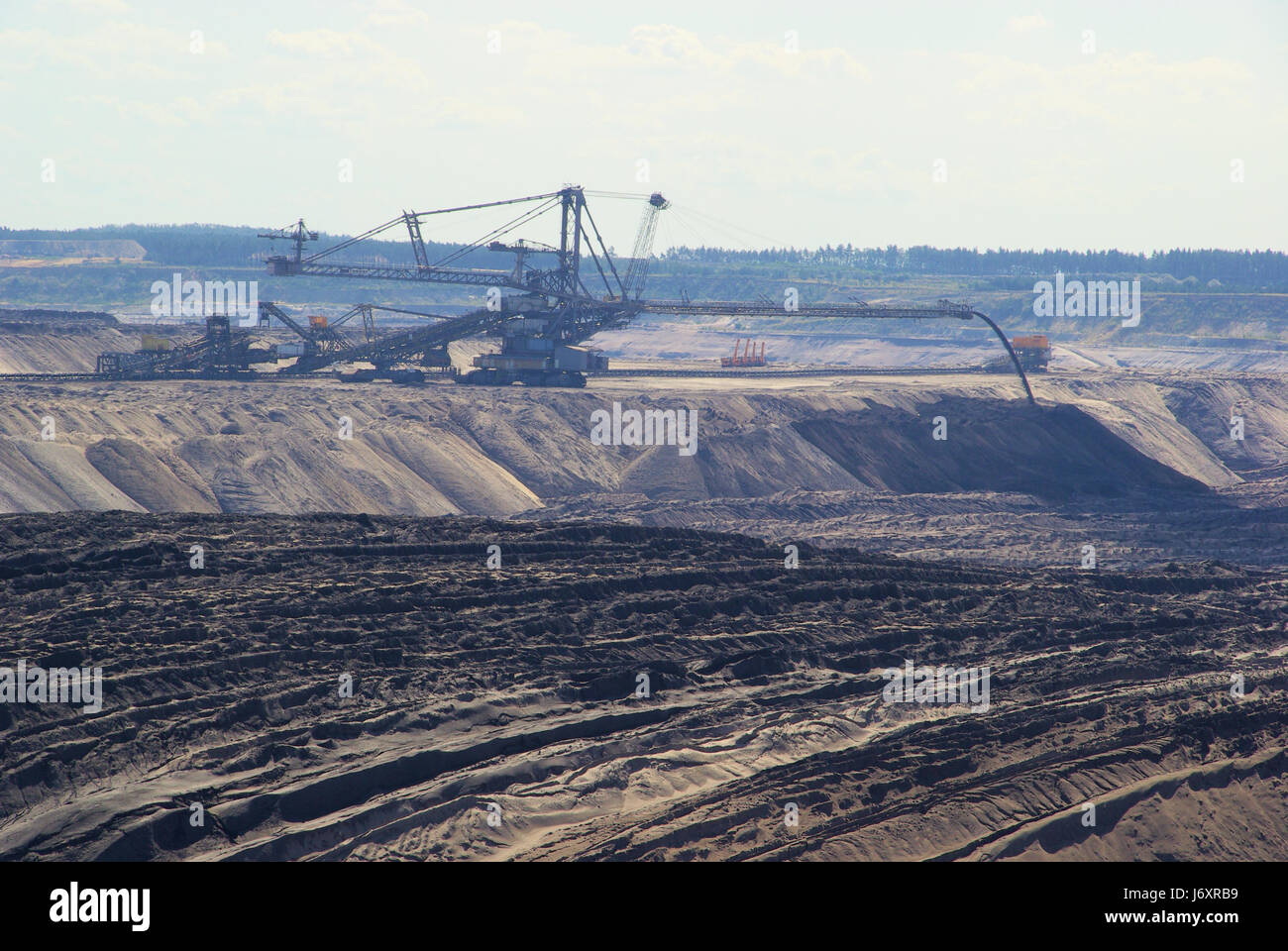dredger coal surface mining germany german federal republic mining ...