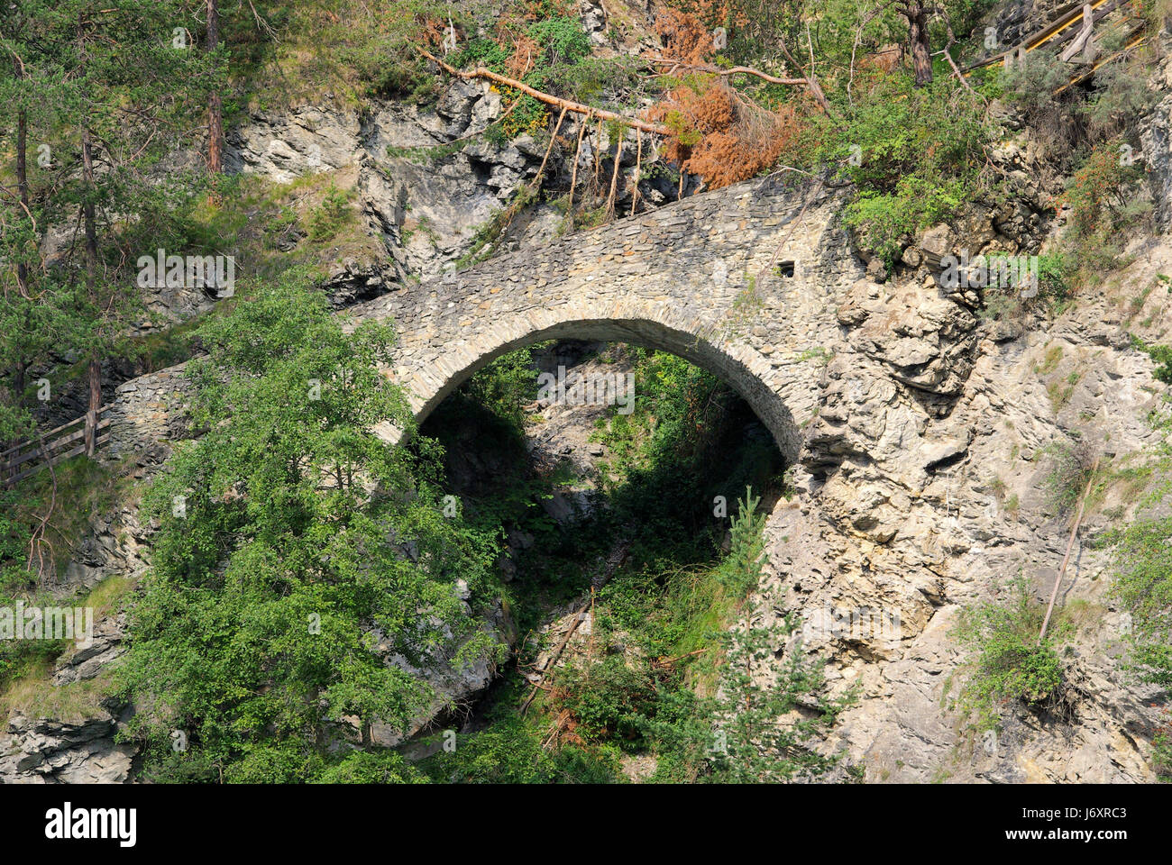 stone bridge alps arc tyrol roman arcs old tree stone bridge alps ...