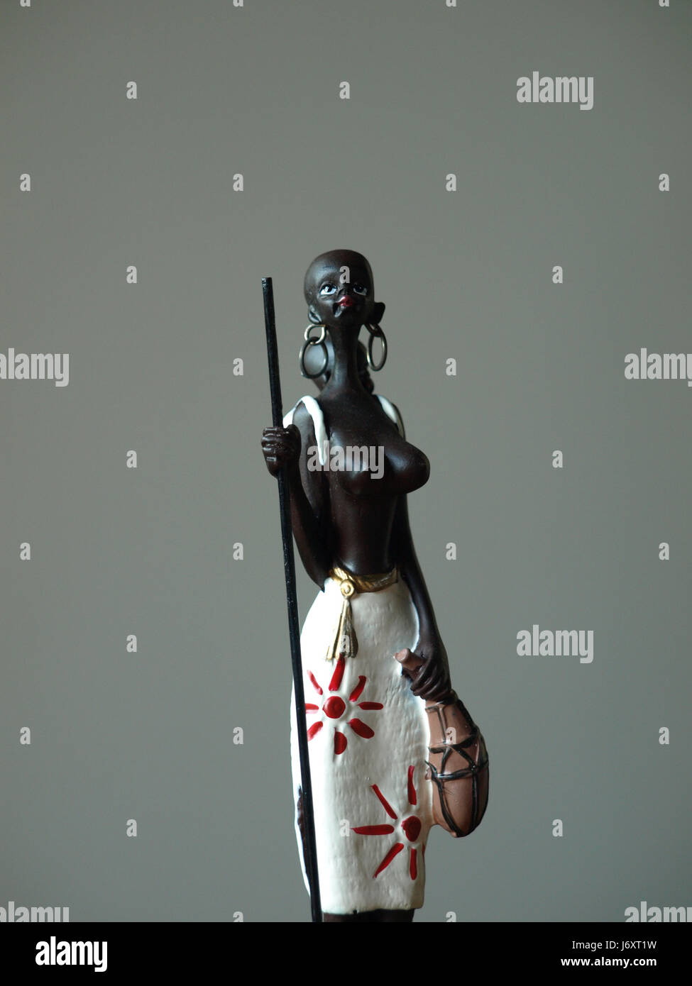 woman religion statue traditional African design shaping formation ...
