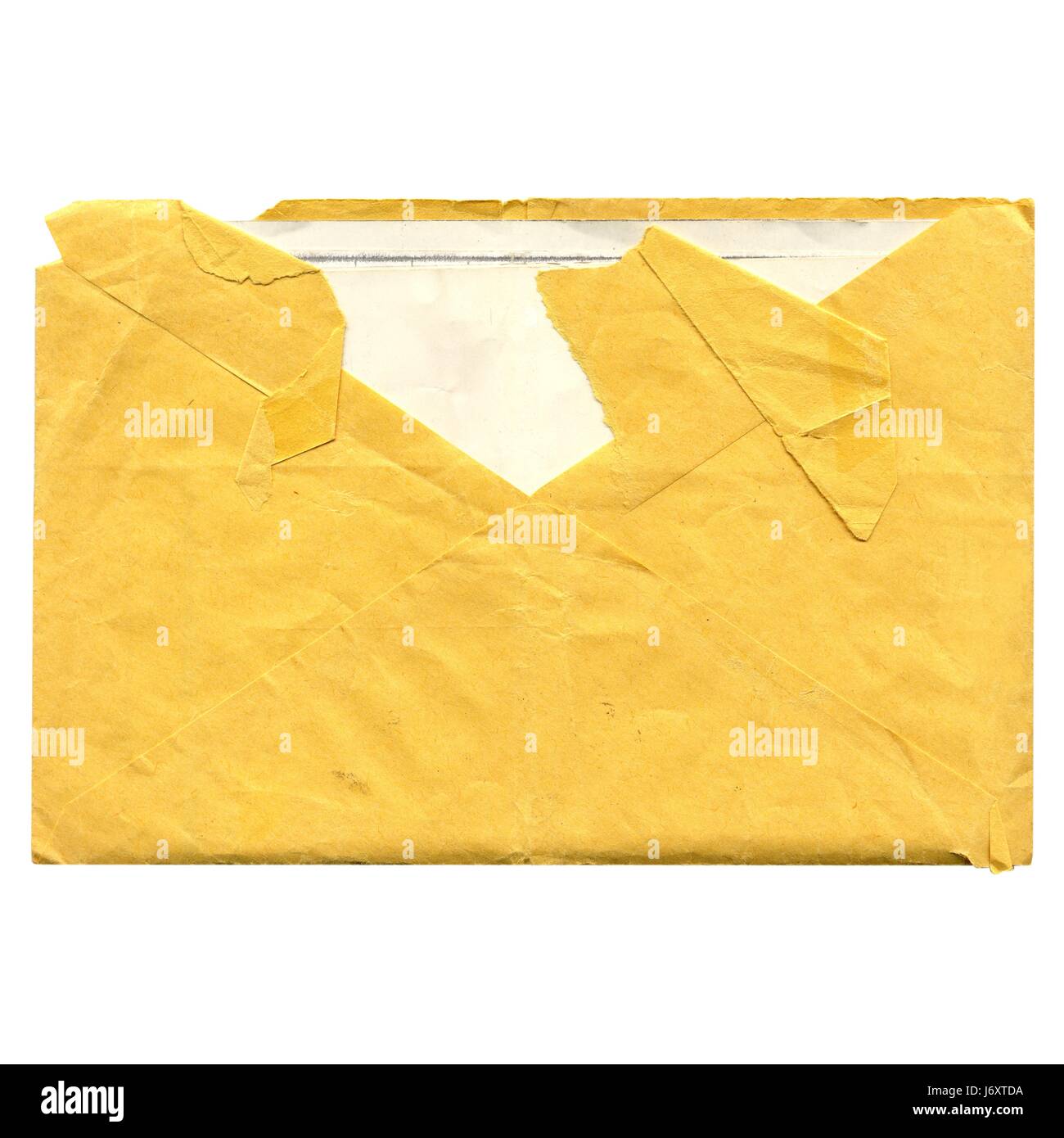 isolated letter mail post envelope postage shipping yellow isolated ...