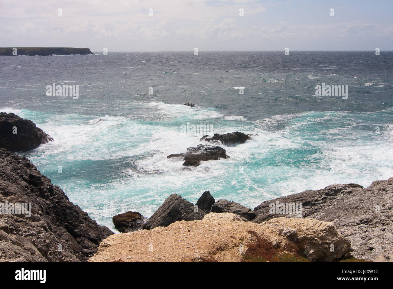 rock atlantic ocean salt water sea ocean water rock atlantic ocean salt ...