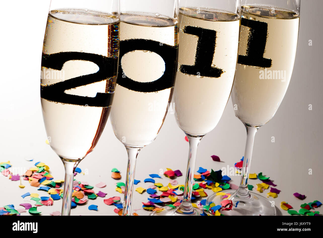 champagne sparkling wine glass silvester New Years eve new year health ...