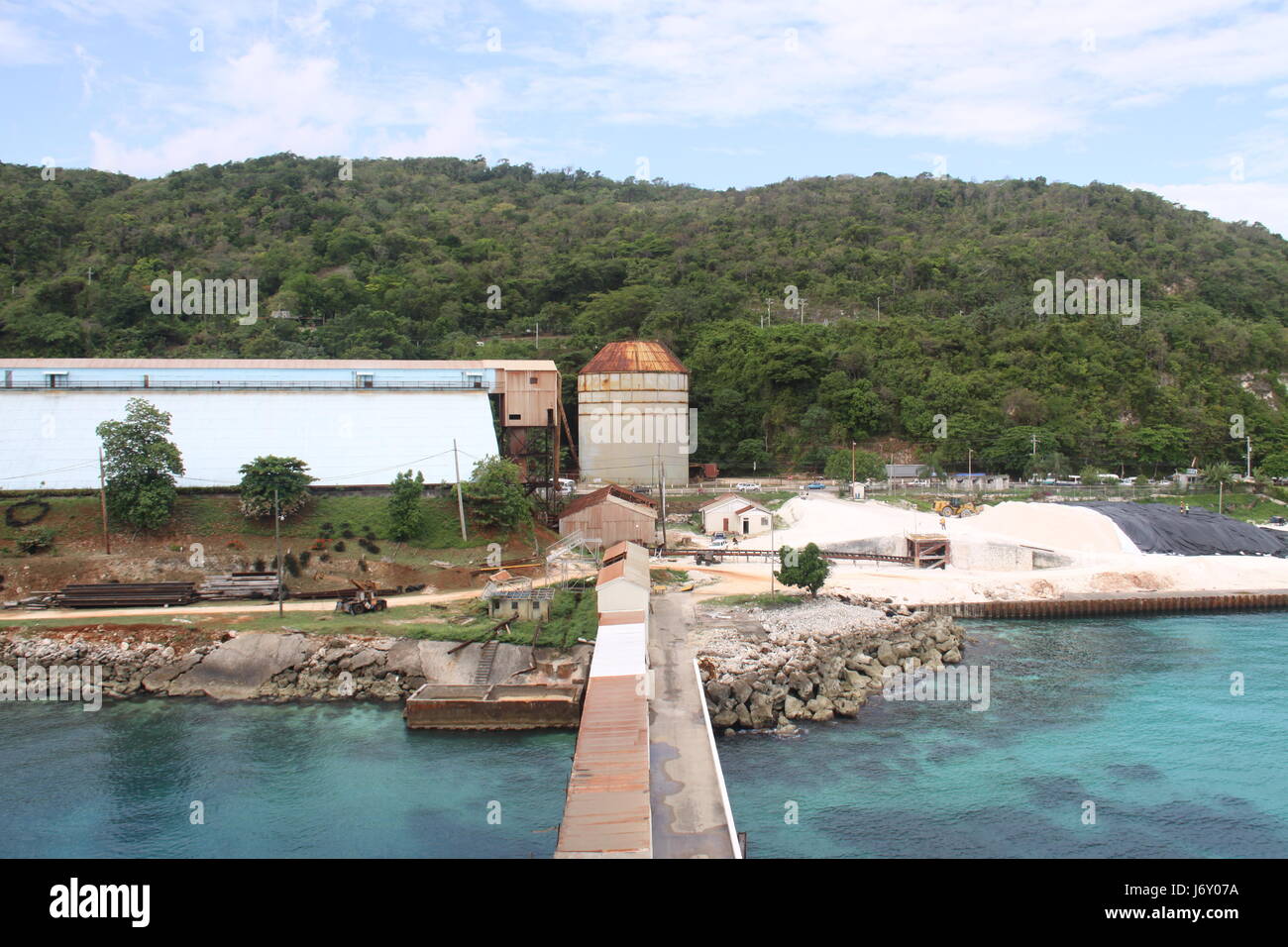 james bond pier in ocho rios Stock Photo - Alamy