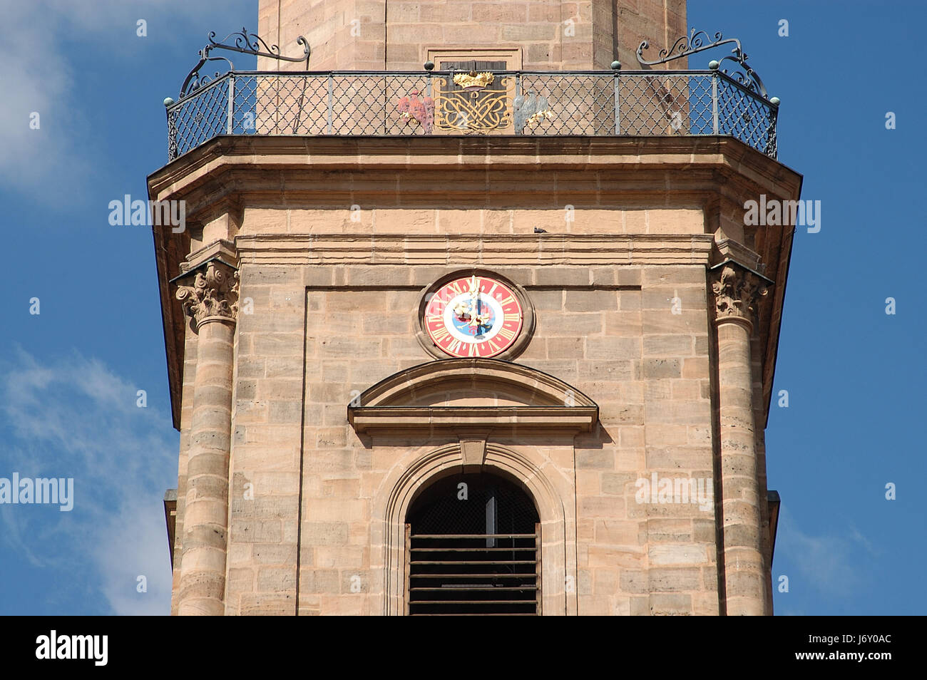 church clock sightseeing steeple clock tower attain church baroque ...