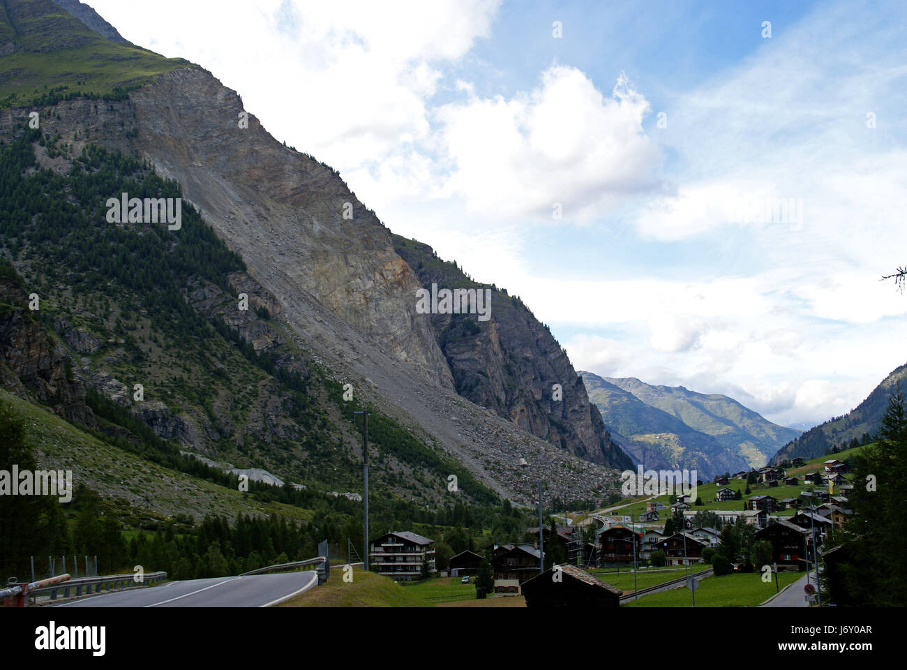 Mattertal village hi-res stock photography and images - Alamy