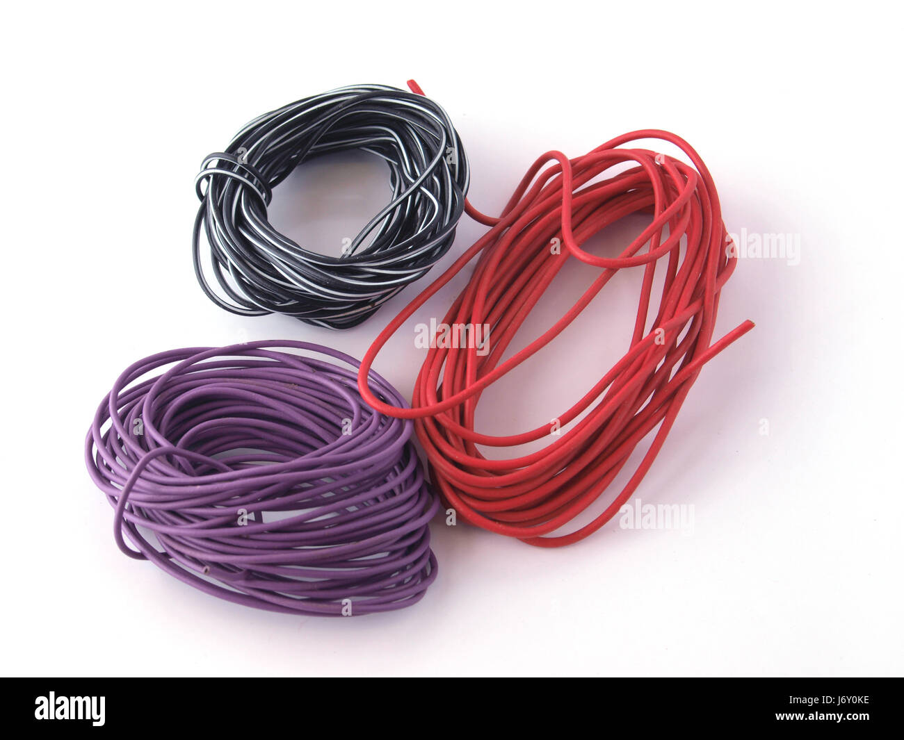 Messy wiring Cut Out Stock Images & Pictures - Alamy