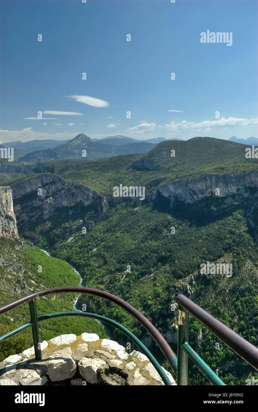 france look-out ravine sight view outlook perspective vista panorama ...