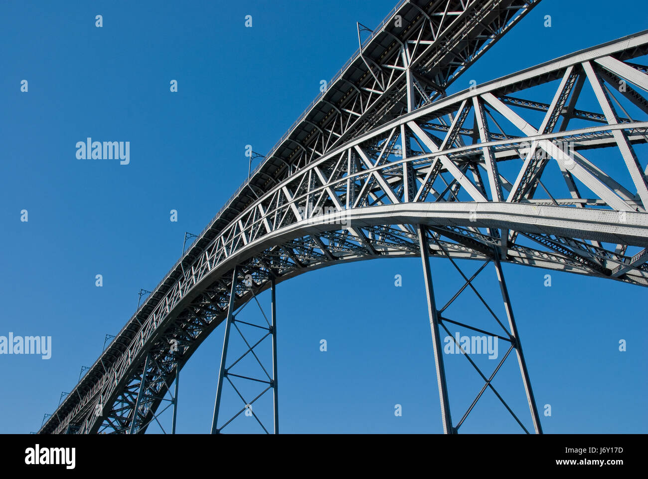 blue architectural bridge style of construction architecture ...
