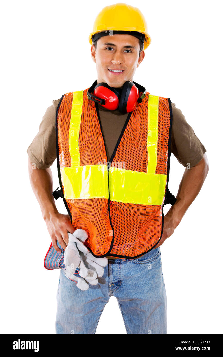 male masculine work factory helmet security safety workers laborer ...