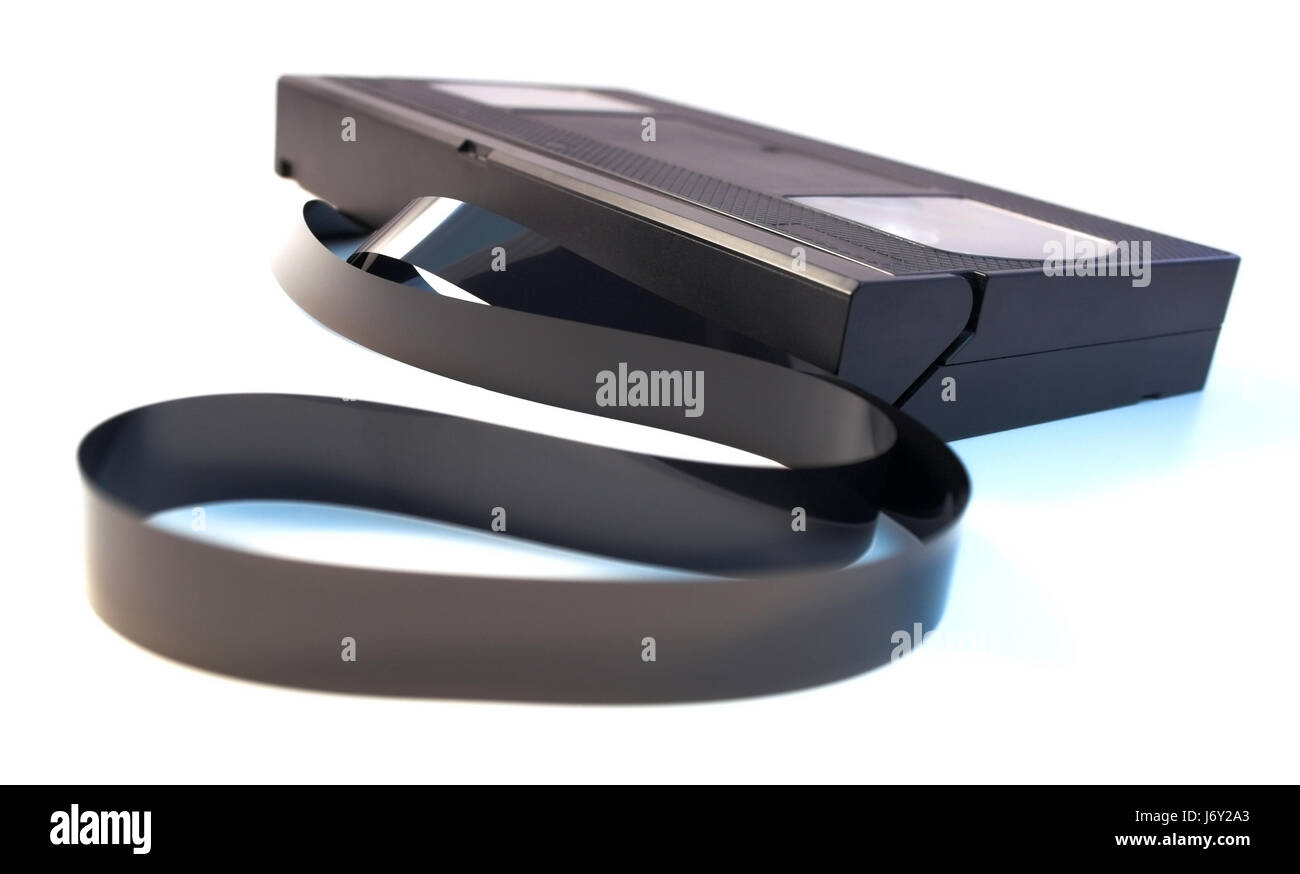 Vhs tape with chewed tape hi-res stock photography and images - Alamy