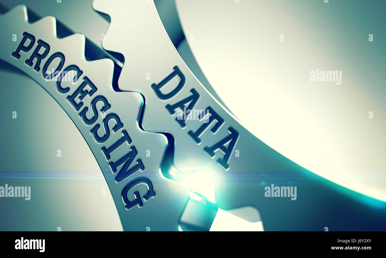 Data Processing - Mechanism of Metal Gears. 3D Stock Photo - Alamy Data Processing - Mechanism of Metal Gears. 3D Stock Photo - Alamy