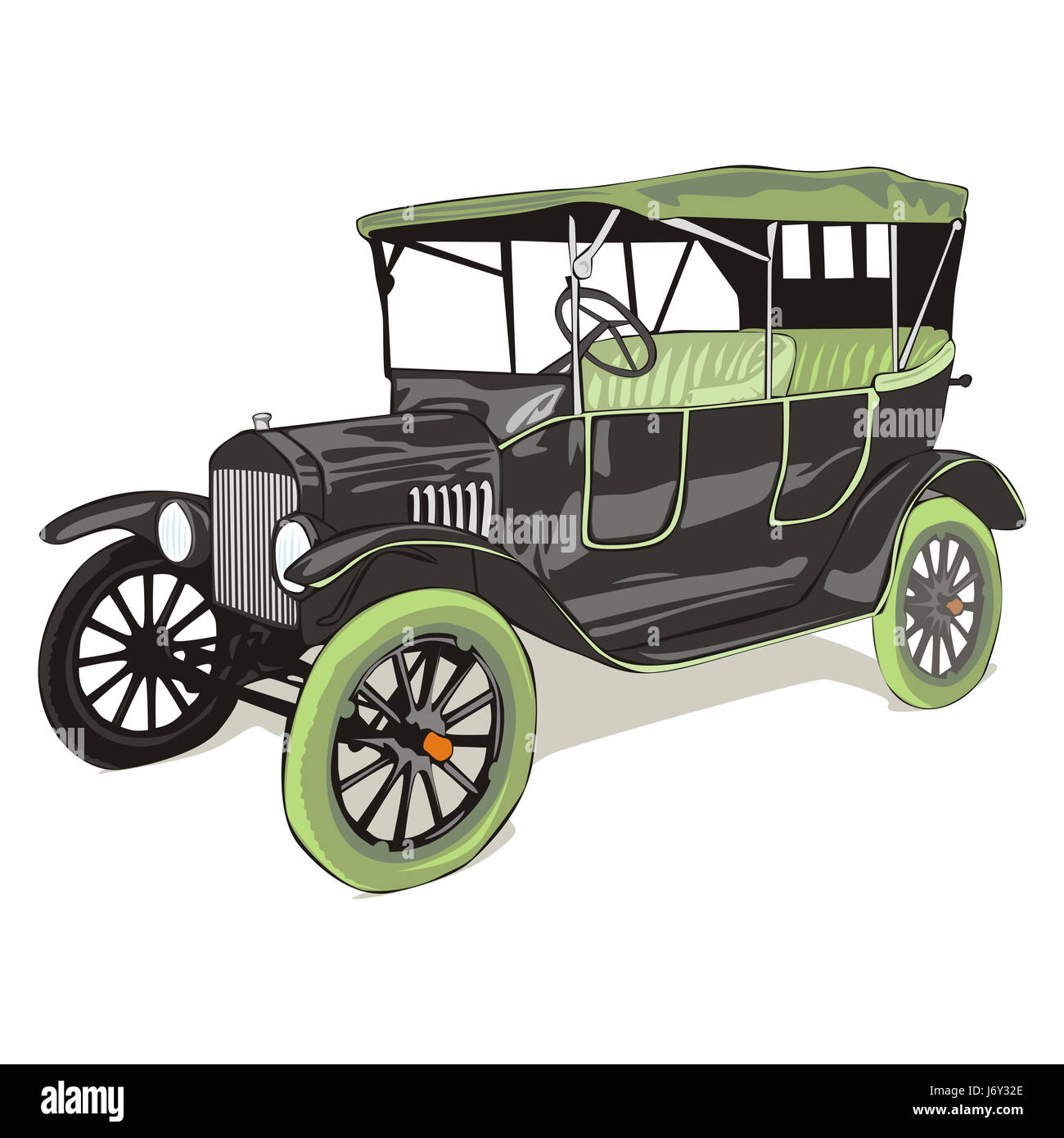 object isolated car automobile vehicle means of travel motor vehicle ...